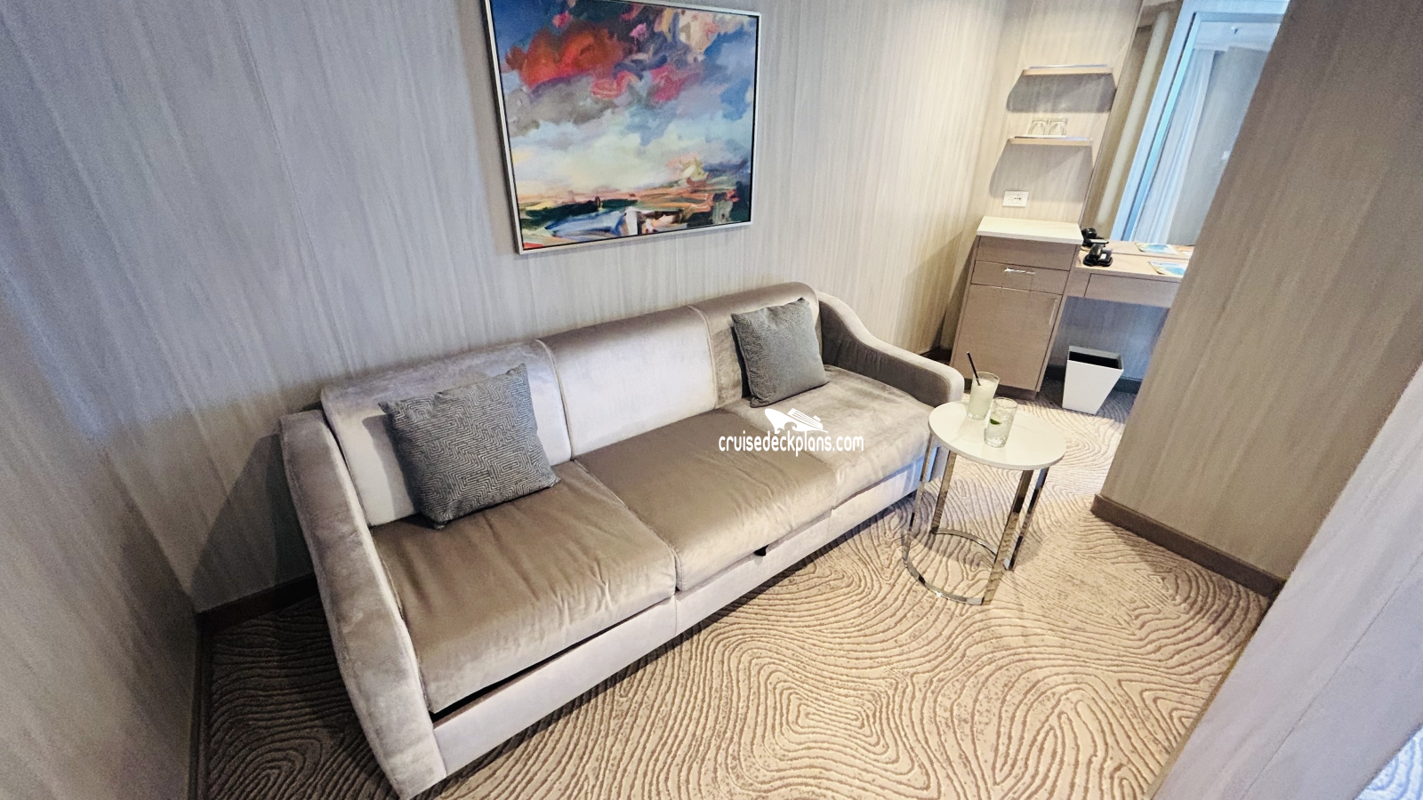 Sun Princess Deluxe Balcony Details and Pictures