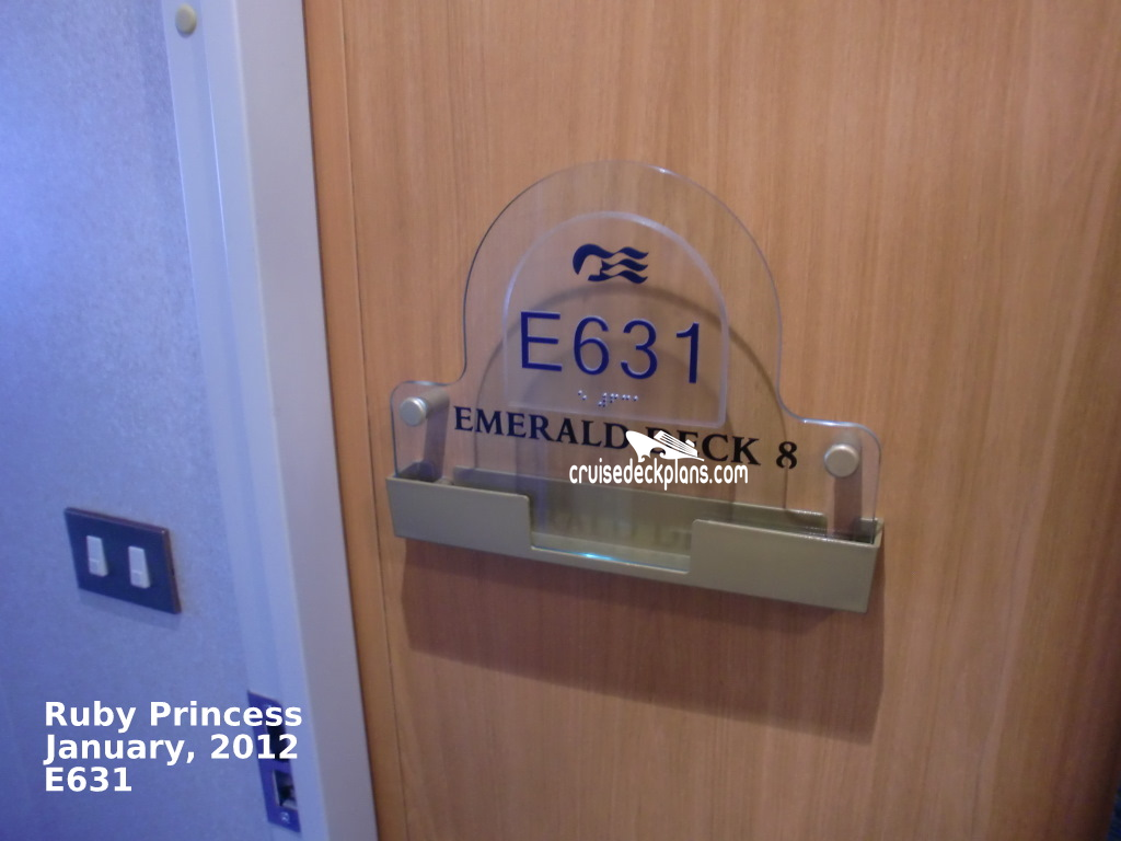 Ruby Princess Cabin E631