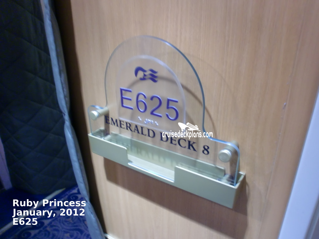 Ruby Princess Cabin E625