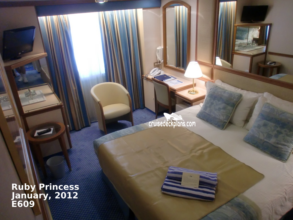 Ruby Princess Cabin E609
