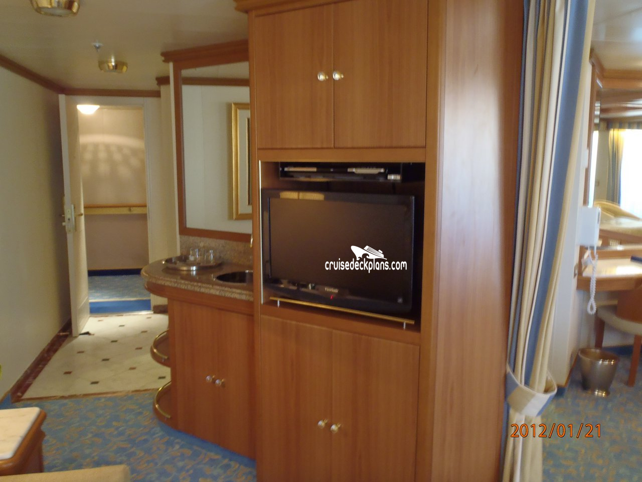 Crown Princess Cabin E733
