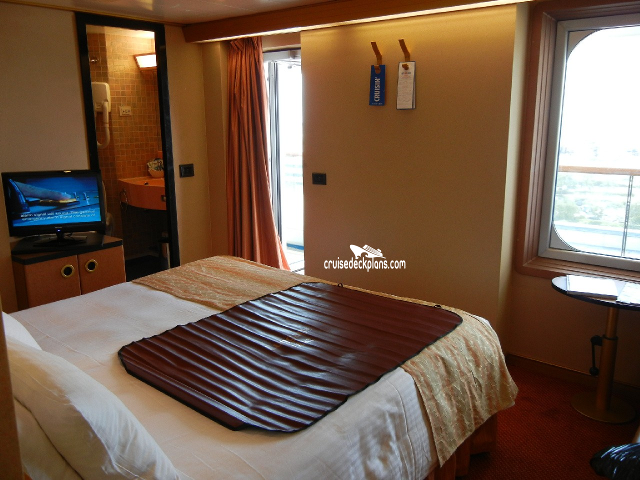 Carnival Destiny Balcony Details and Pictures