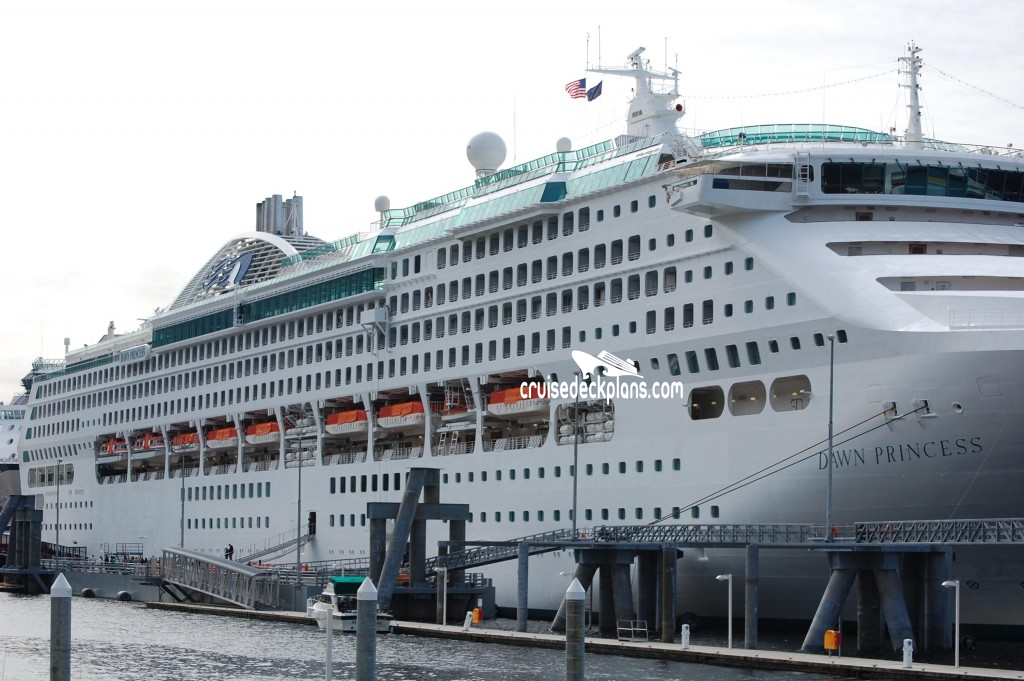Dawn Princess Deck Plans, Diagrams, Pictures, Video