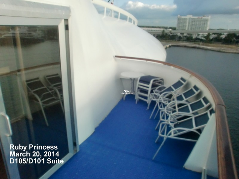 Ruby Princess Cabin D105