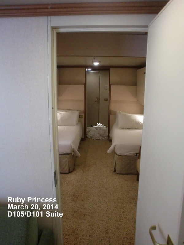 Ruby Princess Cabin D105