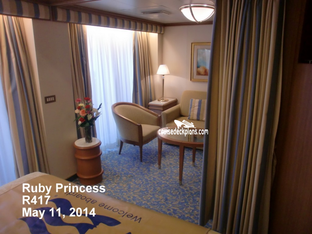 Stateroom R417 Ruby Princess