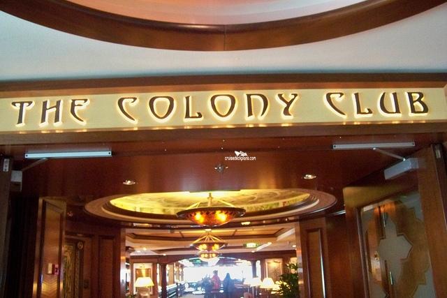 Radiance of the Seas The Colony Club Pictures