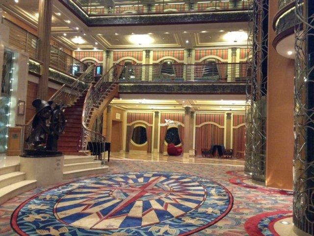 Disney Magic Lobby Atrium Pictures