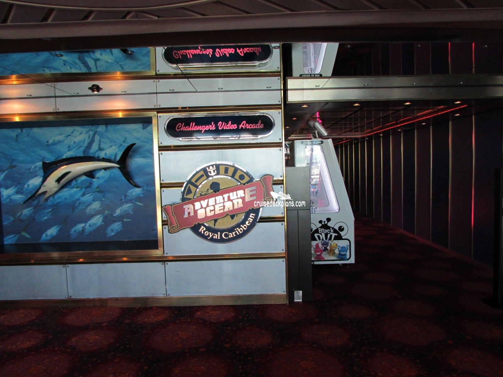 Freedom of the Seas Video Arcade Pictures