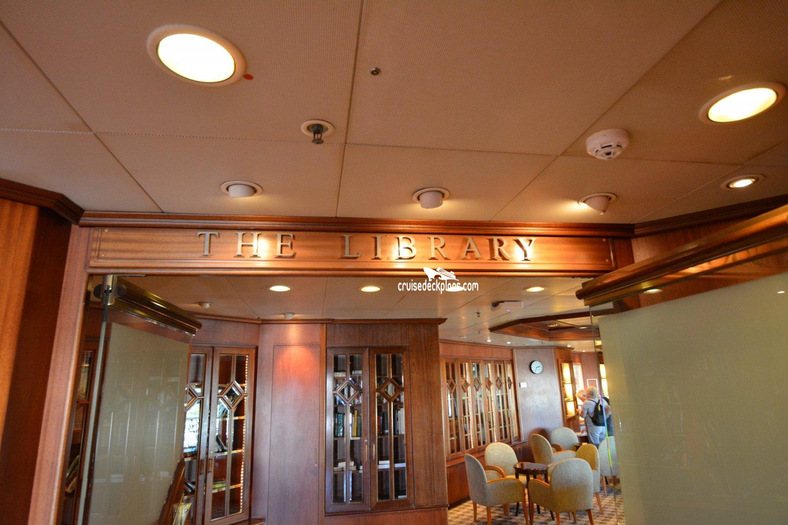 Sea Princess Library Pictures