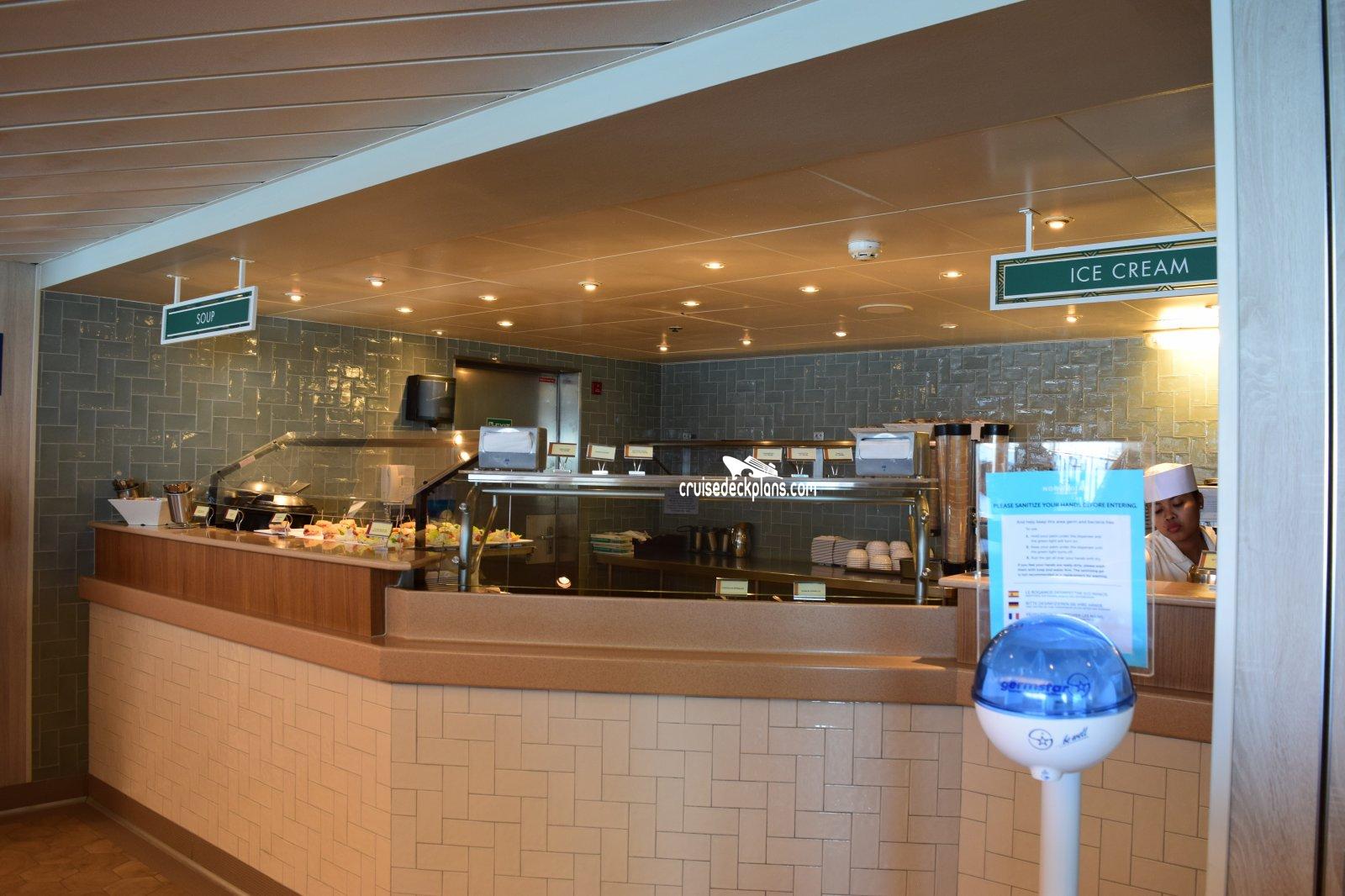 Norwegian Sun Garden Cafe Pictures