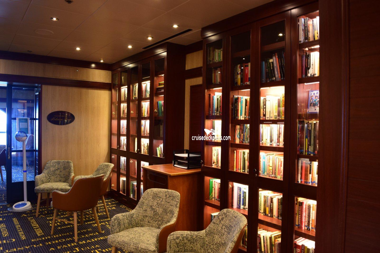 Norwegian Sun Library Pictures