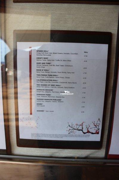 Norwegian Sun Sushi Bar Pictures