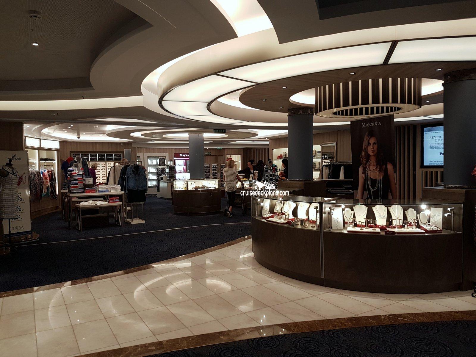 Majestic Princess The Shops of Princess Pictures