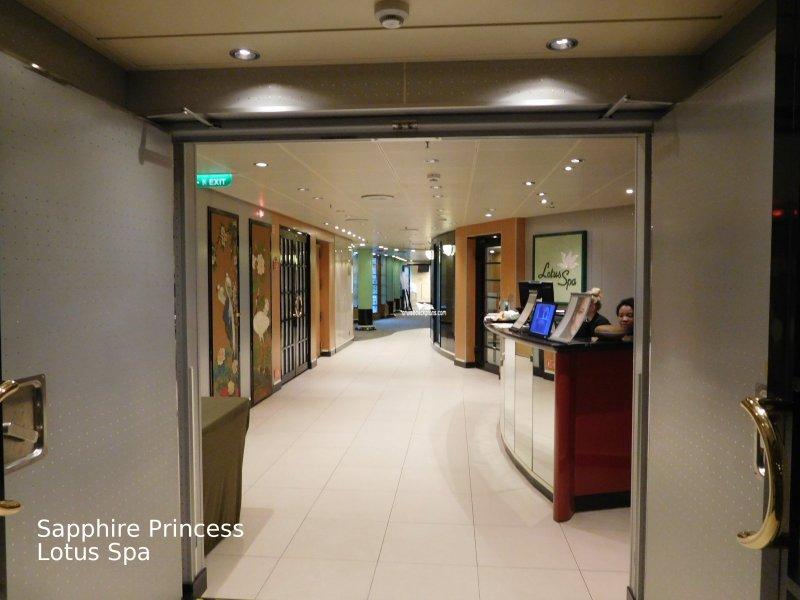 Sapphire Princess Lotus Spa Pictures