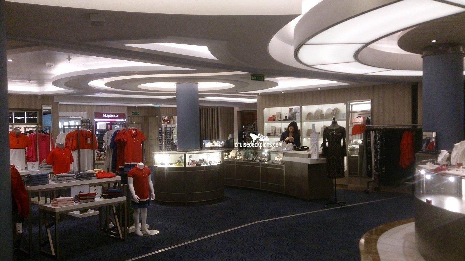 Majestic Princess The Shops of Princess Pictures