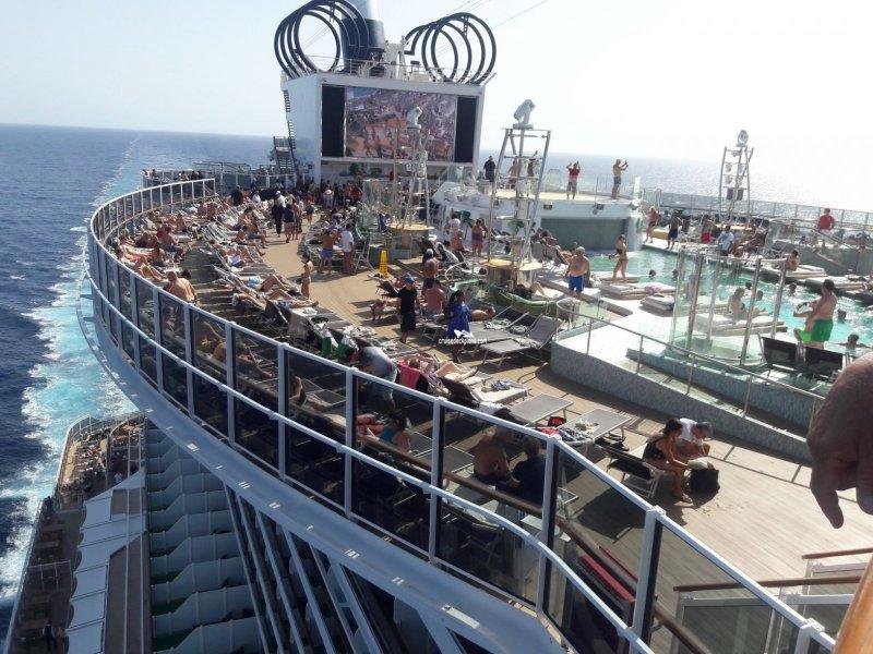 MSC Seaview Panorama Pool Pictures