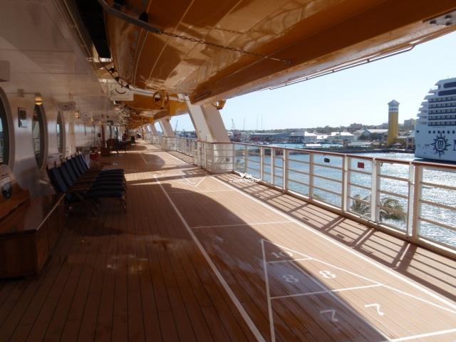 Disney Dream Walking/Jogging Track Pictures