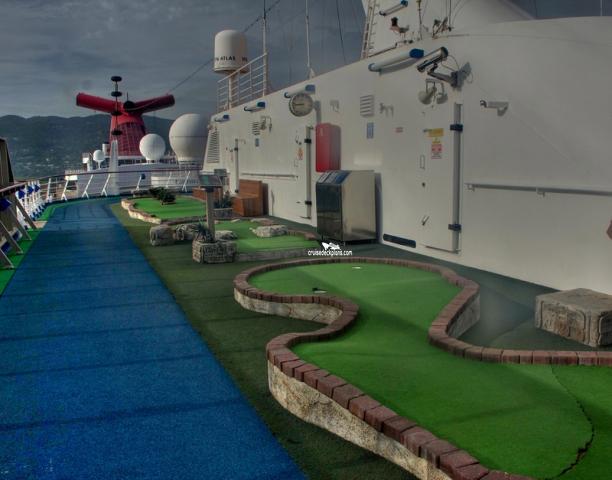 Carnival Legend Mini Golf Pictures