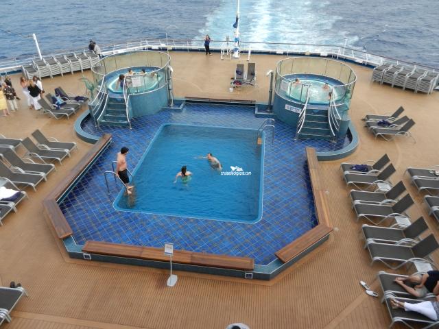 Carnival Splendor Liner Lido Pool Pictures