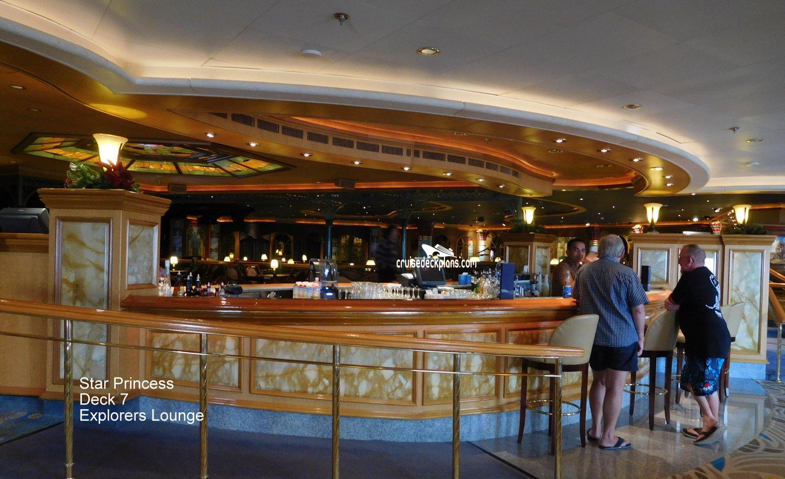 Star Princess II Explorers Lounge Pictures