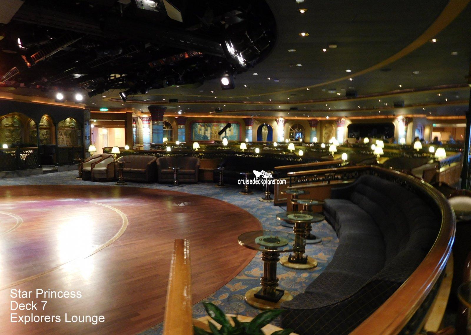 Star Princess II Explorers Lounge Pictures