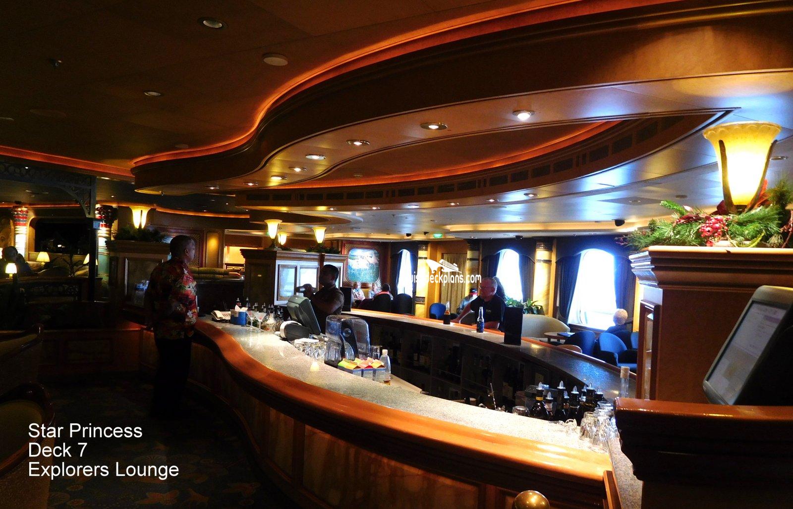 Star Princess II Explorers Lounge Pictures