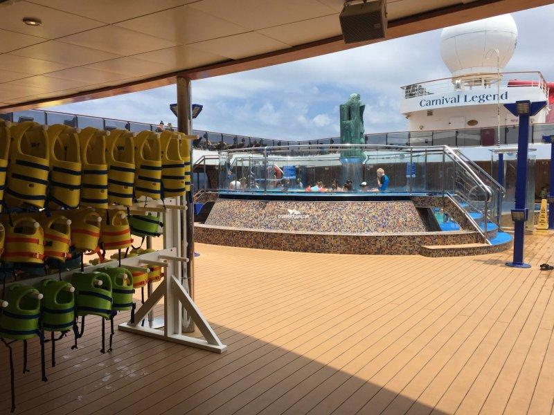 Carnival Legend Camelot Forward Pool Pictures