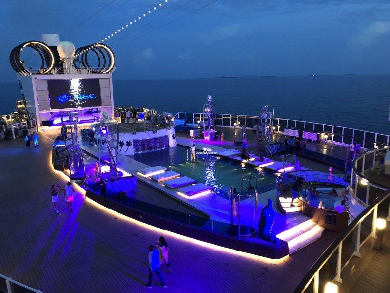MSC Seaside Miami Beach Pool Pictures