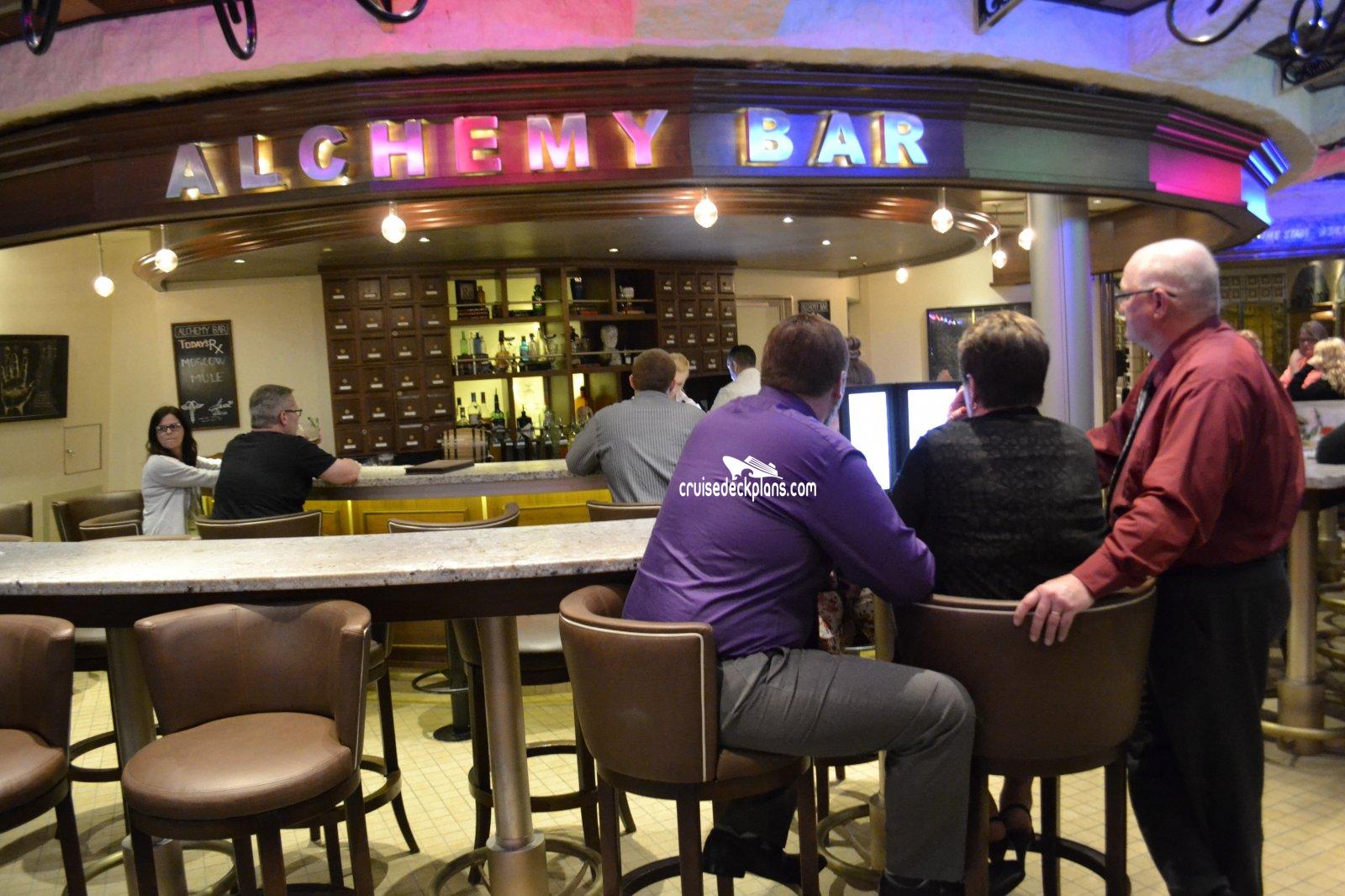 Carnival Liberty Alchemy Bar Pictures