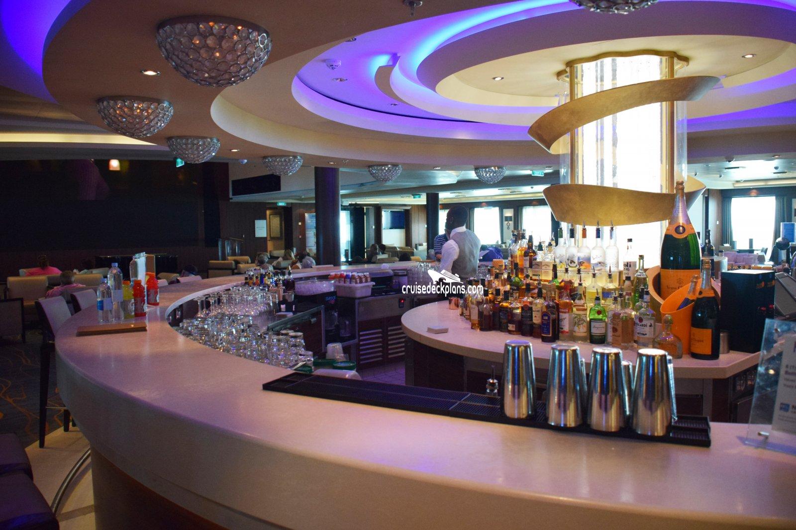 Norwegian Escape Bar At The Atrium Pictures