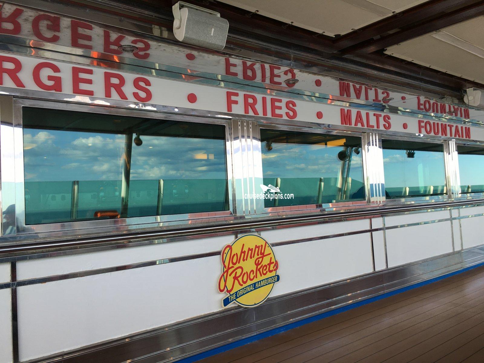 Adventure of the Seas Johnny Rockets Pictures