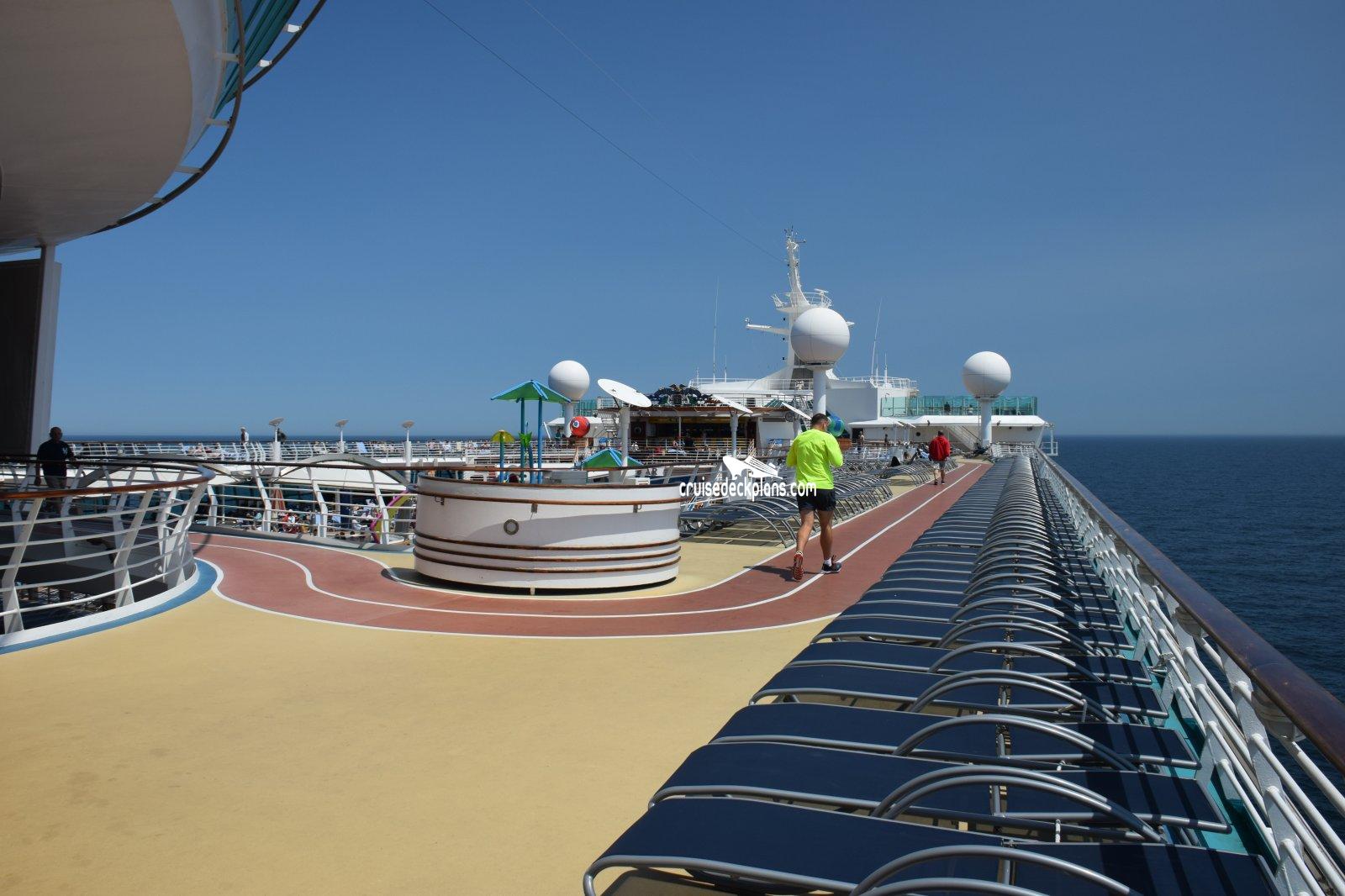 Adventure of the Seas Jogging Track Pictures