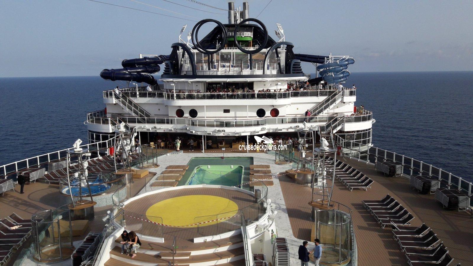 MSC Seaview Panorama Pool Pictures