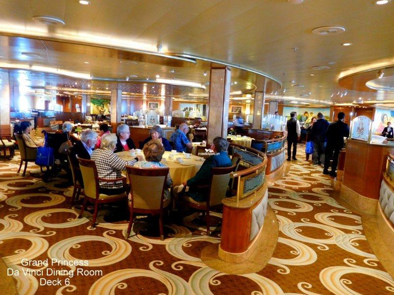 Grand Princess Da Vinci Dining Room Pictures