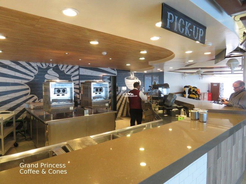 Grand Princess Sundaes Ice Cream Bar Pictures