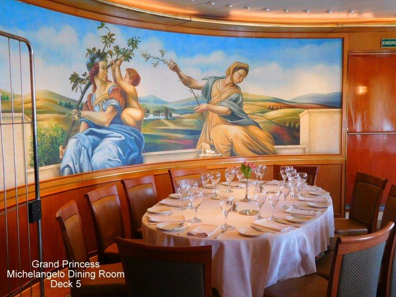 Grand Princess Michelangelo Dining Room Pictures