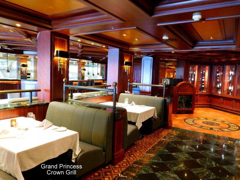 Grand Princess Crown Grill Pictures