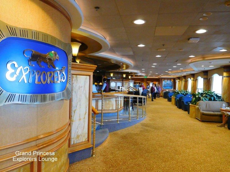 Grand Princess Explorers Lounge Pictures