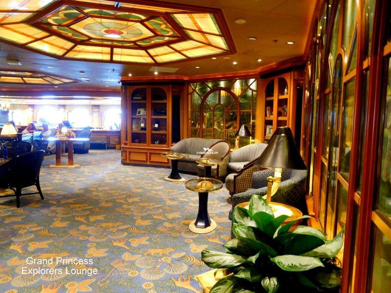 Grand Princess Explorers Lounge Pictures
