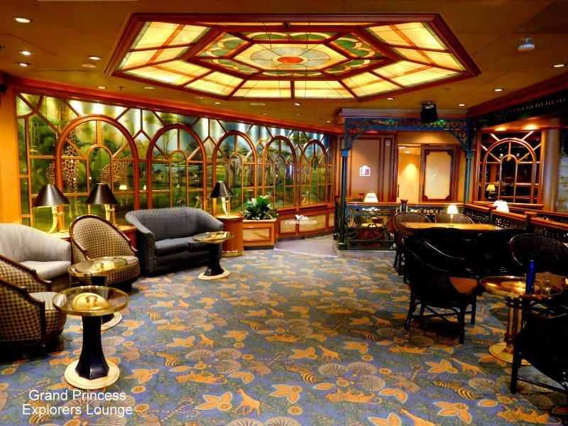 Grand Princess Explorers Lounge Pictures