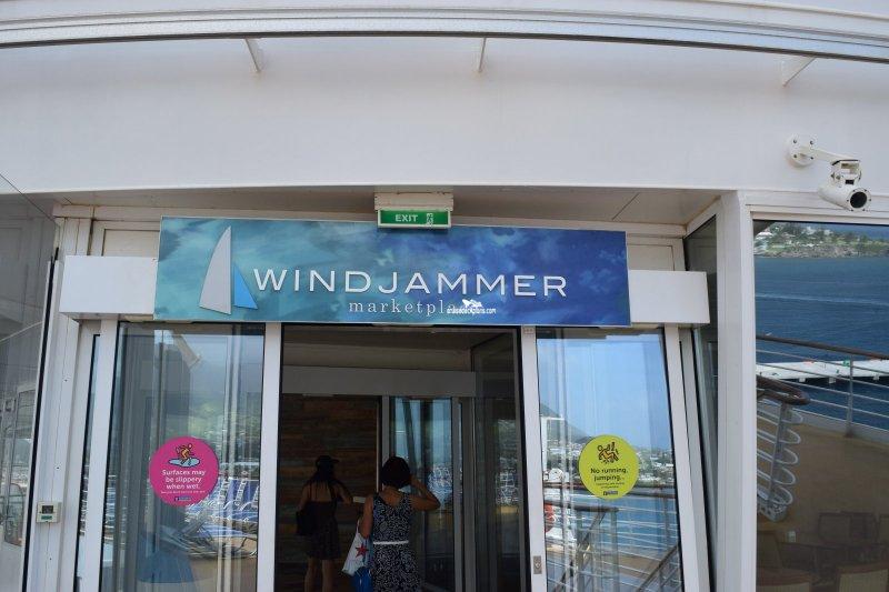 Symphony of the Seas Windjammer Marketplace Pictures