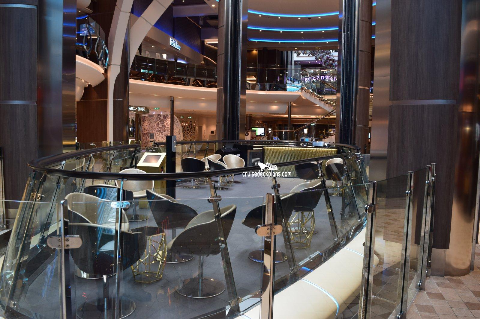 Symphony of the Seas Rising Tide Bar Pictures