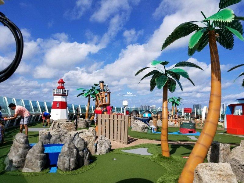 Navigator of the Seas Mini Golf Pictures