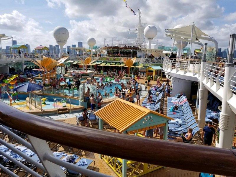 Navigator of the Seas Main Pools Pictures