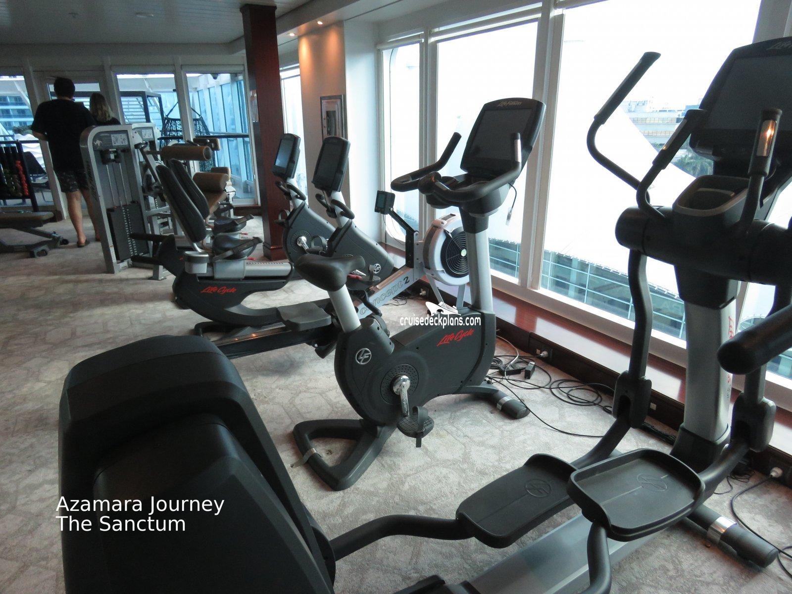 Azamara Journey Fitness Center Pictures