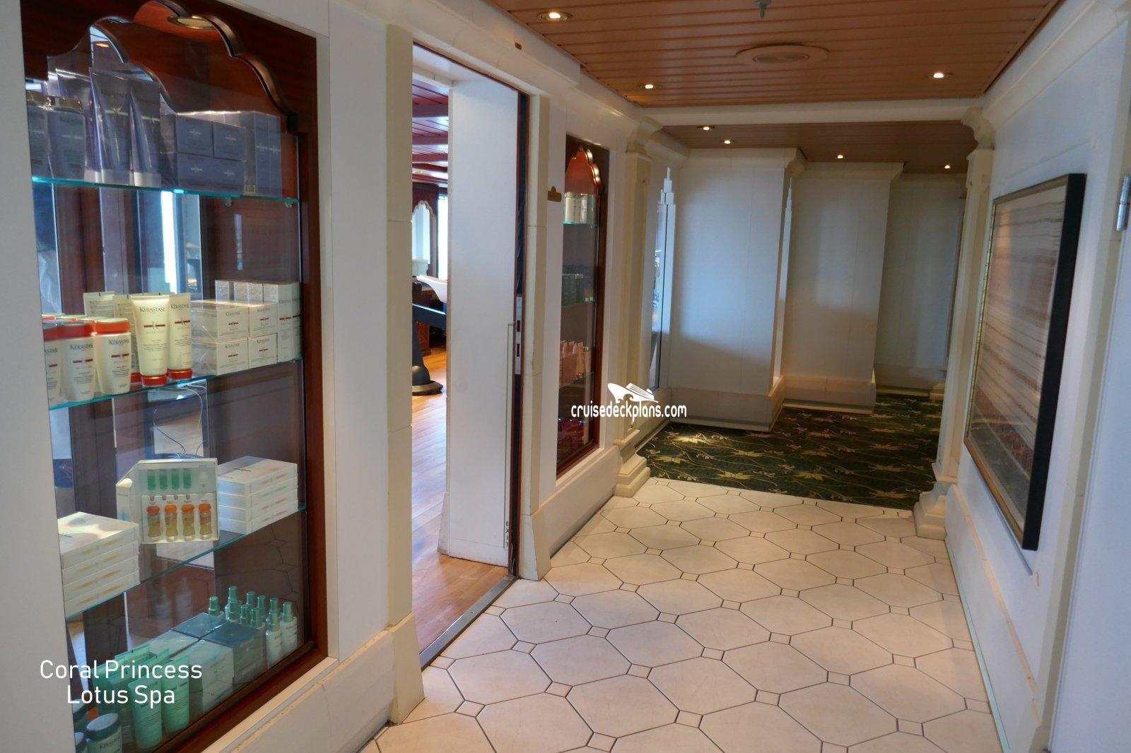 Coral Princess Lotus Spa Pictures