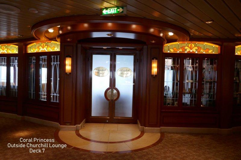 Coral Princess Churchill Lounge Pictures