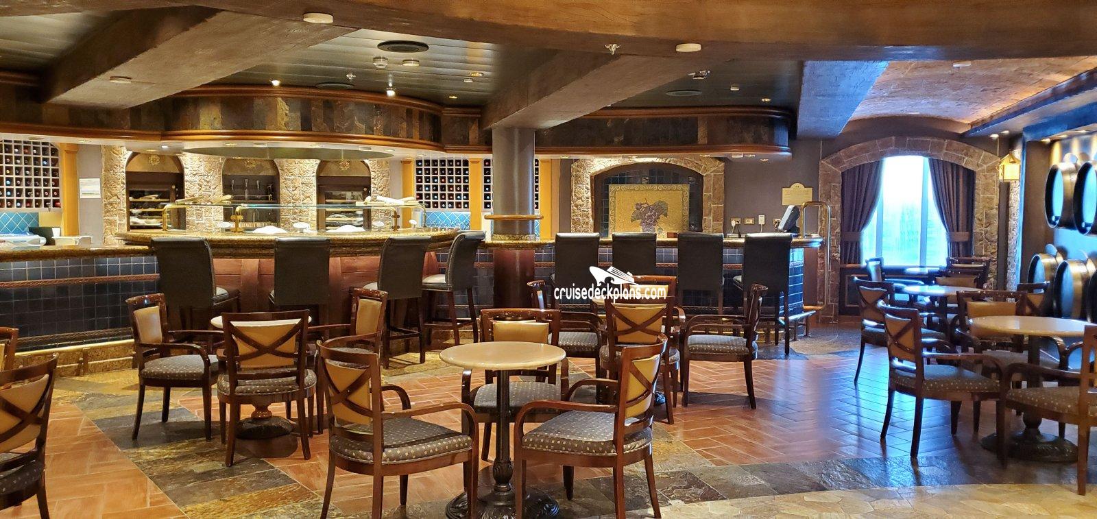 Crown Princess Vines Bar Pictures