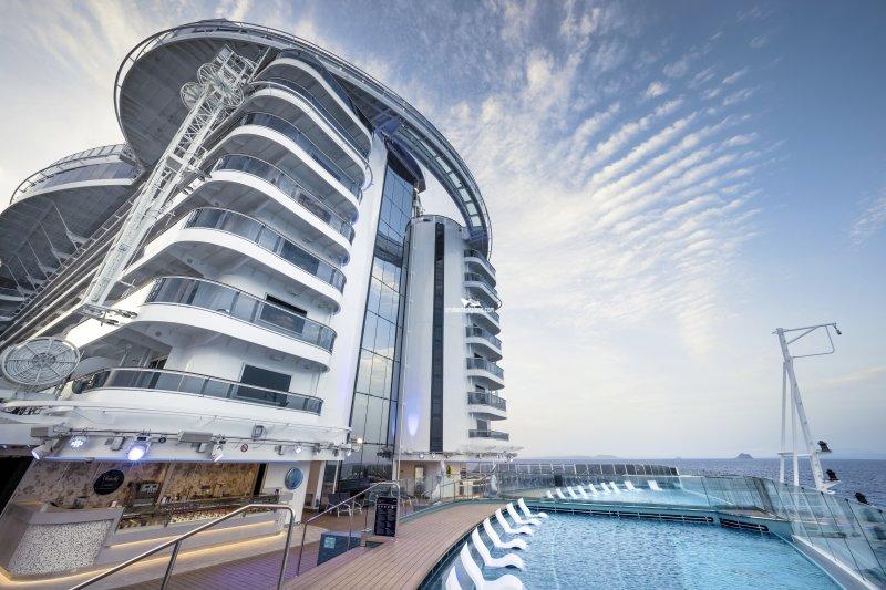 MSC Seashore Infinity Pool Pictures